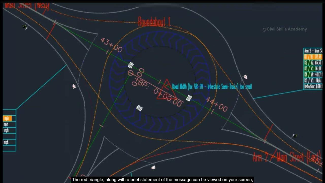 Edit Roundabout Design in Civil 3d! (Roundabout Design) #civil3d #design #modeling #course # ...