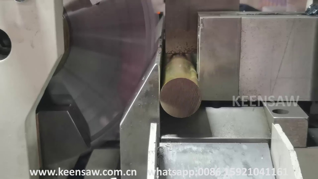 full automatic copper rod copper bar cutting machine brass rod brass ...
