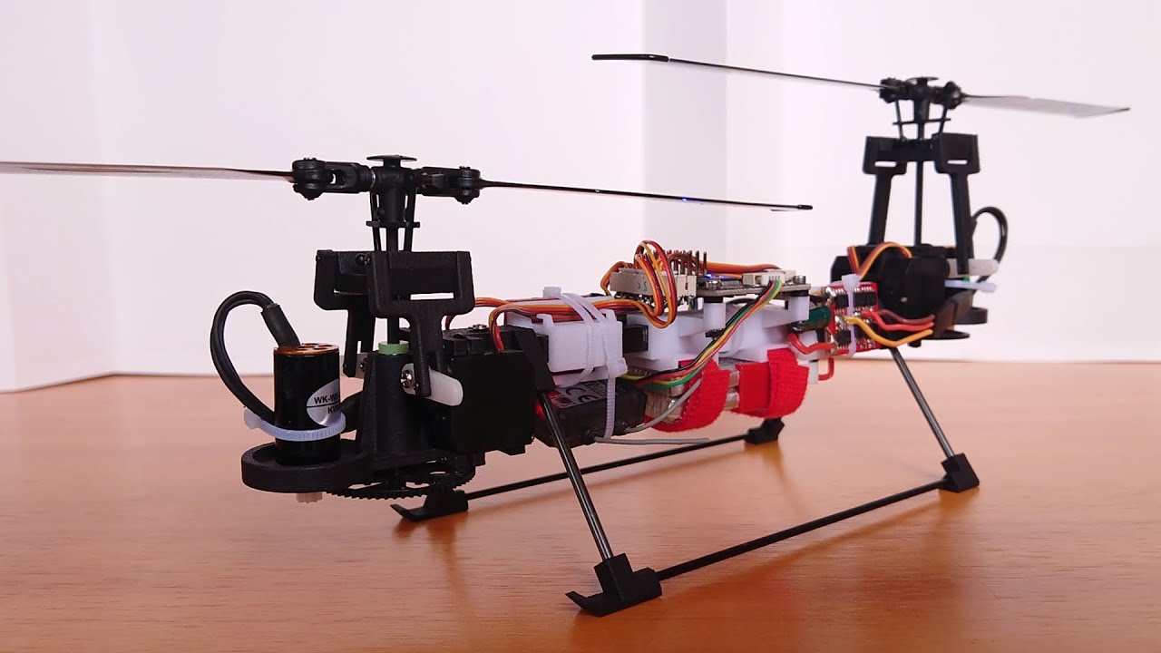 林老師 自製“奇努克”模型直升機 DIY CH47 “Chinook” RC Helicopter by Lin XX - YouTube
