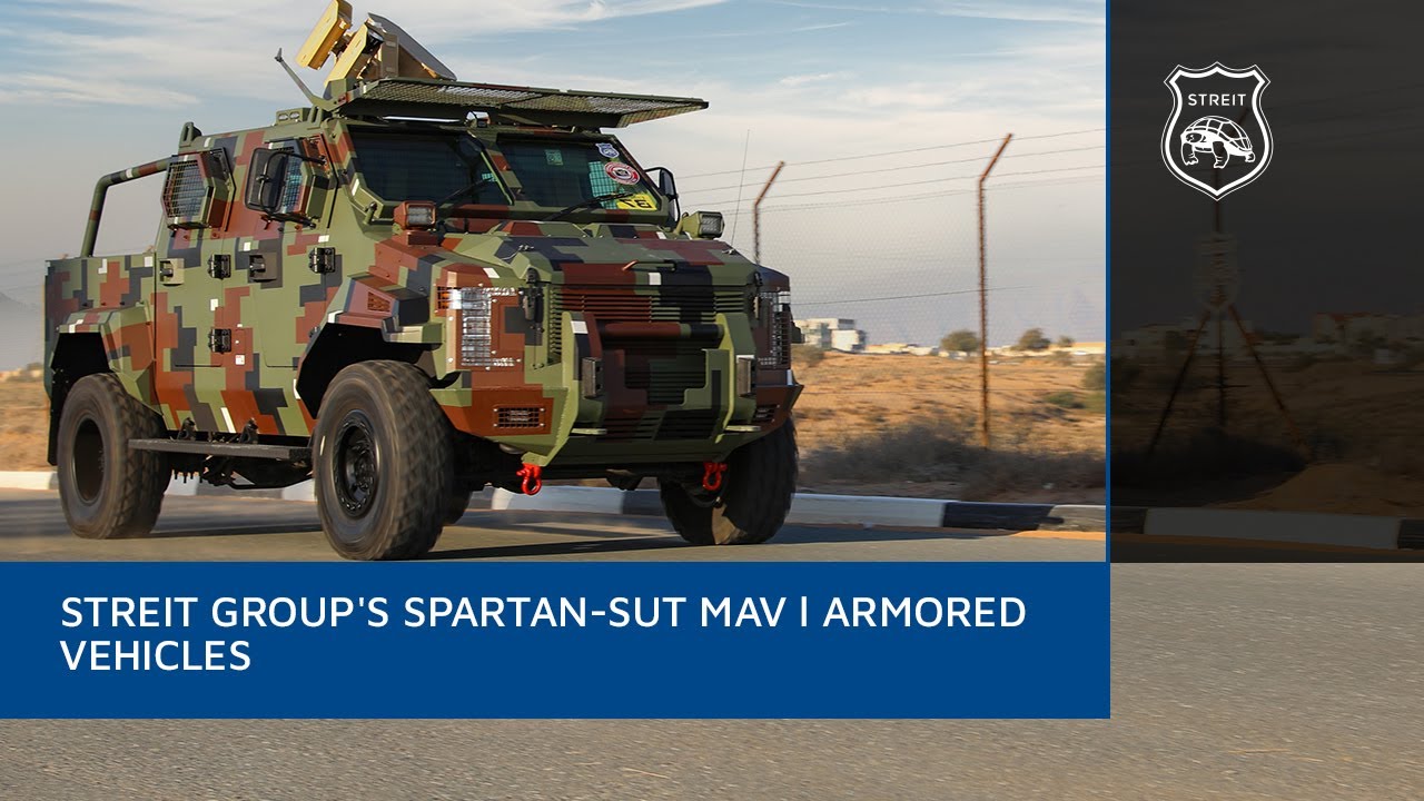 Streit Group's Spartan-SUT MAV l Armored Vehicles - YouTube