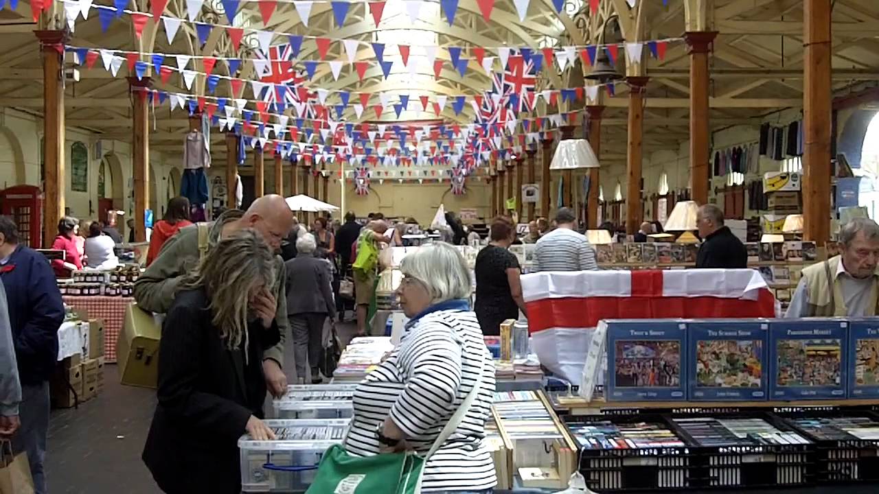Pannier Market, Barnstaple, Devon. - YouTube