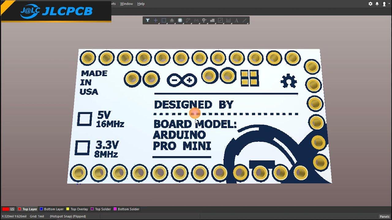 Arduino Pro Mini | Schematic & PCB Layout | Altium Designer - YouTube