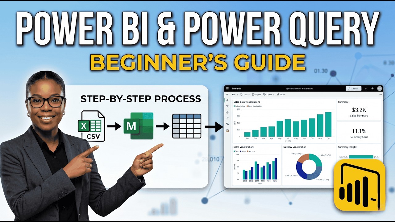 Beginner’s Guide to Power BI and Power Query (Step-by-Step) - YouTube