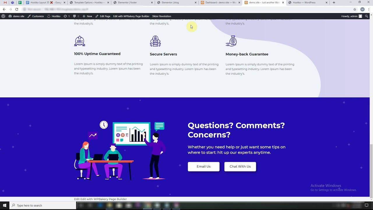 How To Set Header Footer In WpBakery infographie how-to-set-header-footer-in-wpbakery-infographie