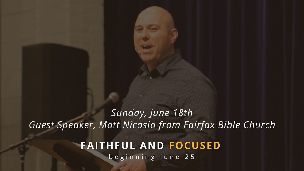 06.18.2023 - The Power of Purpose: Pastor Matthew Nicosia - YouTube