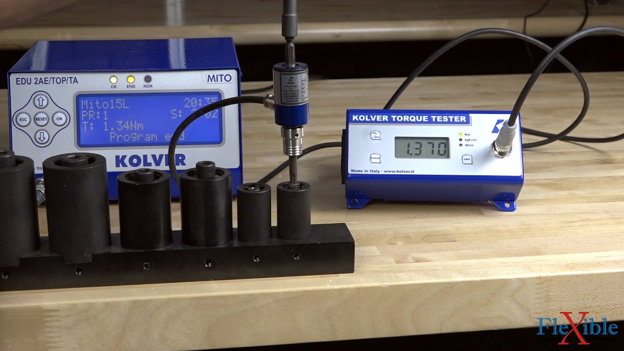Kolver Mini K & KE Series Torque Testers - YouTube