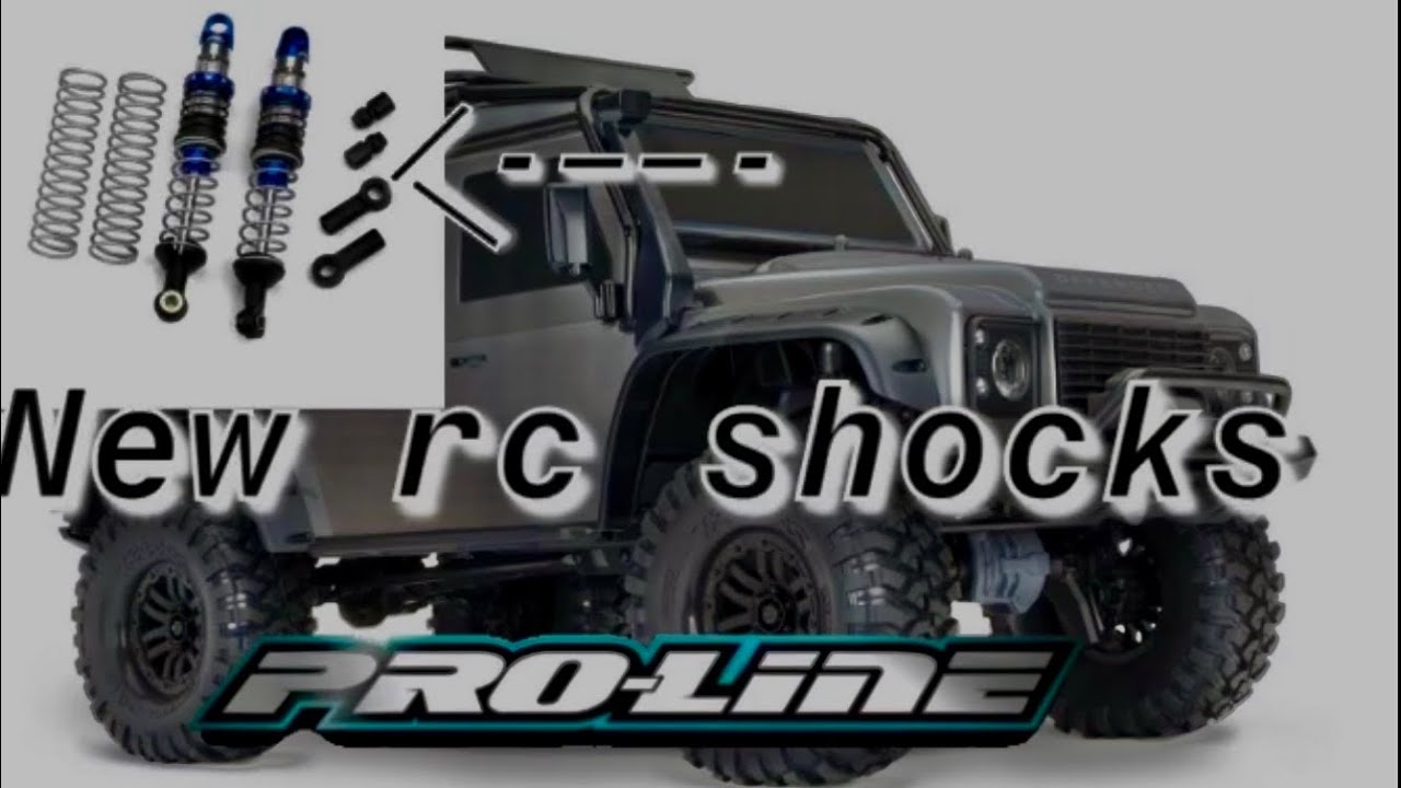 Nouvelle suspension Proline Pro-spec shock 90-95 mm - YouTube