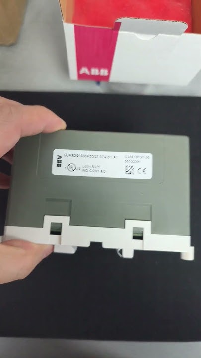 ABB 07AI91 Analog Input Module - YouTube