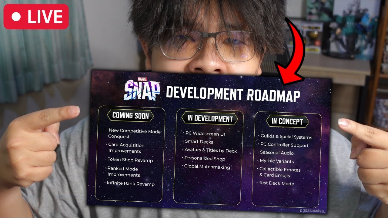 Roadmap ใหม่มาแล้ว! ระบบ Conquest! Update Token Shop! (Marvel Snap ...