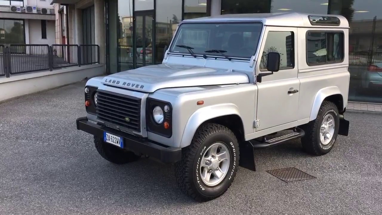 LAND ROVER DEFENDER 90 2.4 TD4 VETTURA 4 POSTI EURO 4 USATA IN VENDITA ...