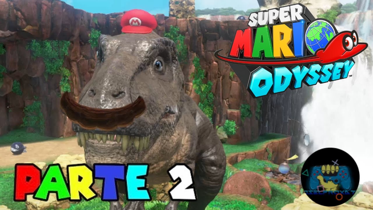 Mario se convierte en un T-Rex!! | Super Mario Odyssey | PARTE #2 - YouTube