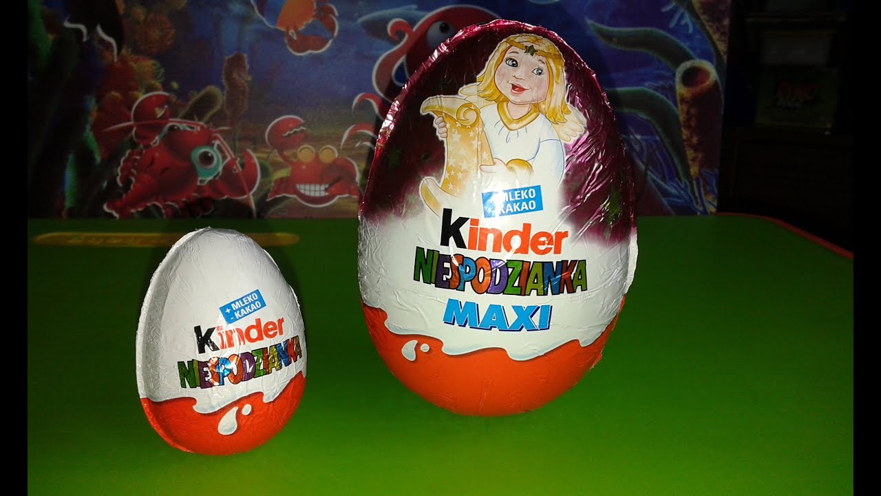 New Collection Big Size Kinder Surprise , Nowa kolekcja Kinder ...