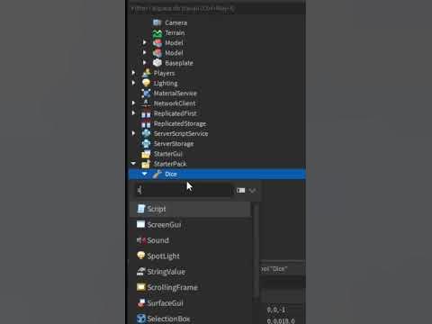 COMMENT CODER UN DÉ SUR ROBLOX STUDIO - Codelow - YouTube