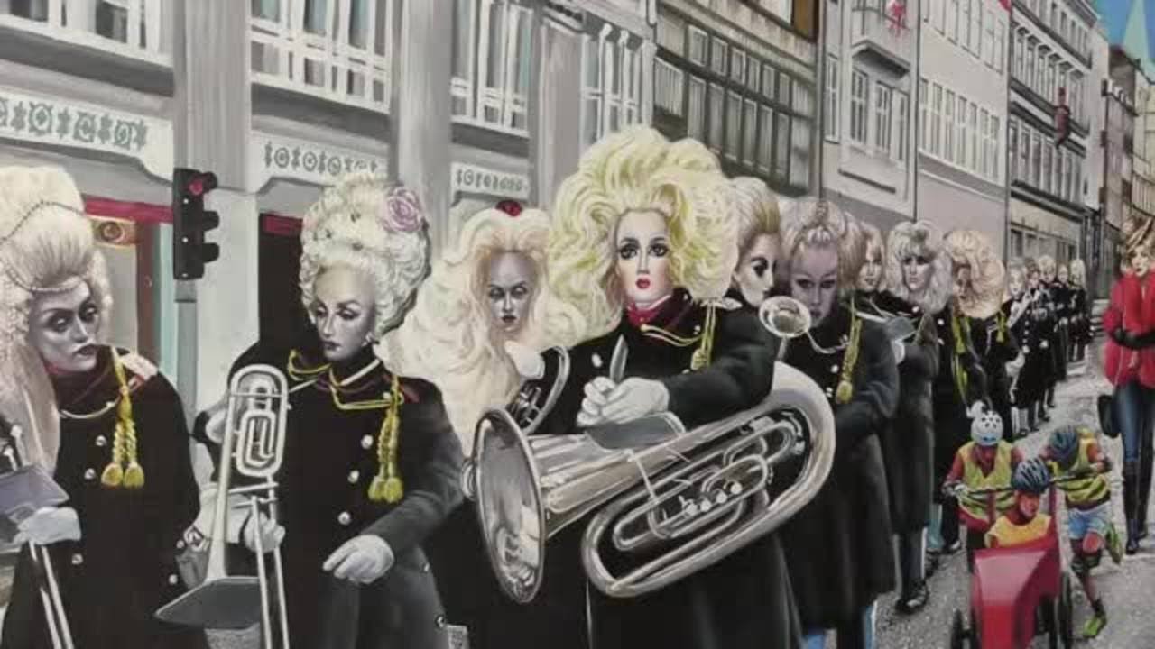 Finn Ulf Grabowski laver ny udstilling - YouTube