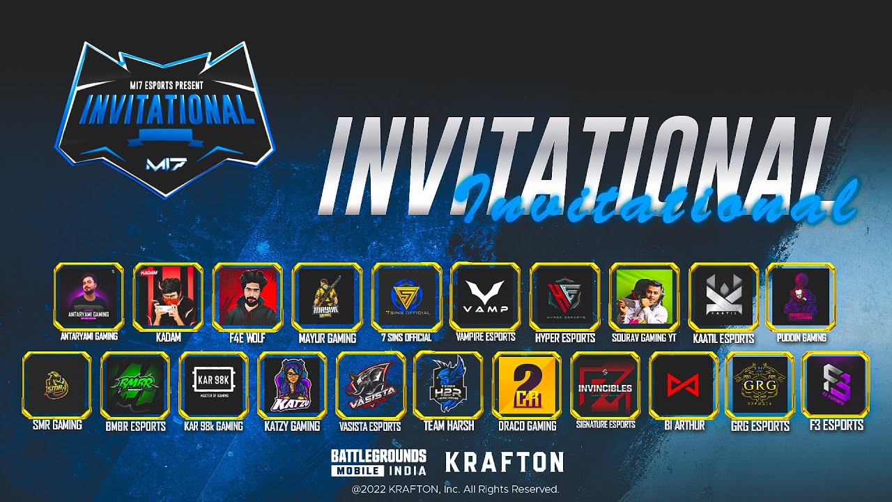 Mi7 Esports PRESENTS || THE INVITATIONAL || AVH GAMING @AntaryamiGaming ...