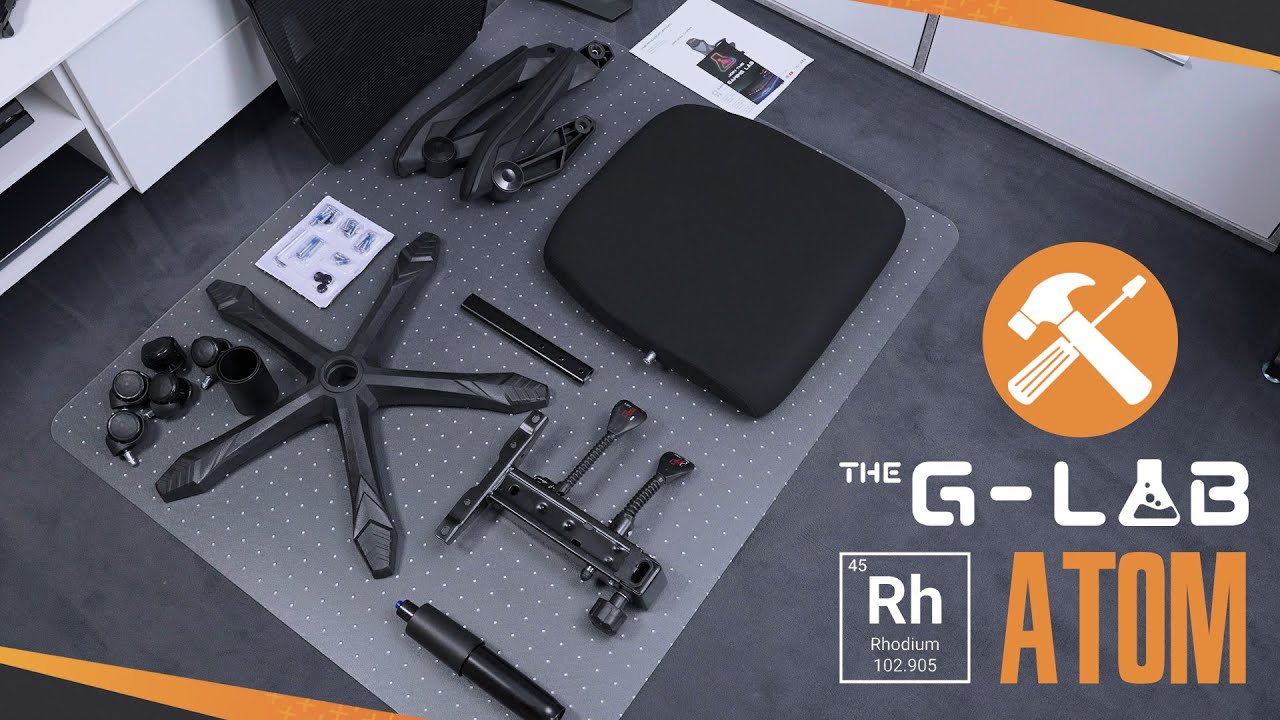 [EN] THE G-LAB K-Seat Rhodium ATOM - Assembly Guide - YouTube