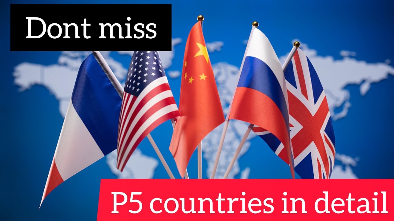 P5 COUNTRIES -UNSC-INDIA NON PERMANENT MEMBER@UPSC@APPSC@TSPSC - YouTube