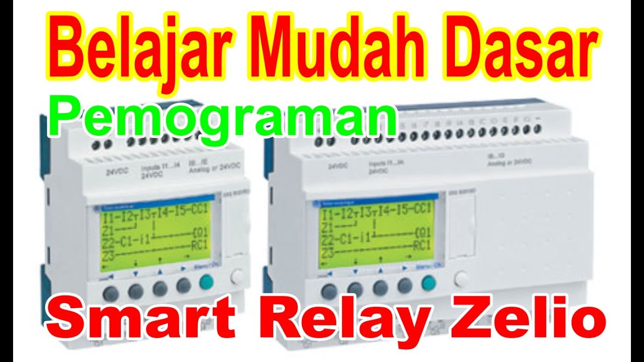 timer fuction I smart relay Zelio #timer11 - YouTube