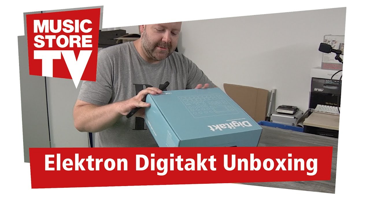Elektron Digitakt Unboxing (deutsch) - YouTube