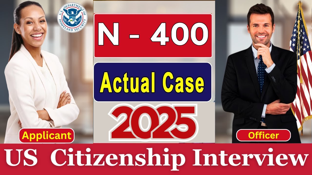 New! US Citizenship Interview and Test 2025 (Questions and Answers ...