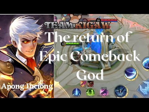 The return of Epic Comeback God | Mobile Legends Bang Bang - YouTube