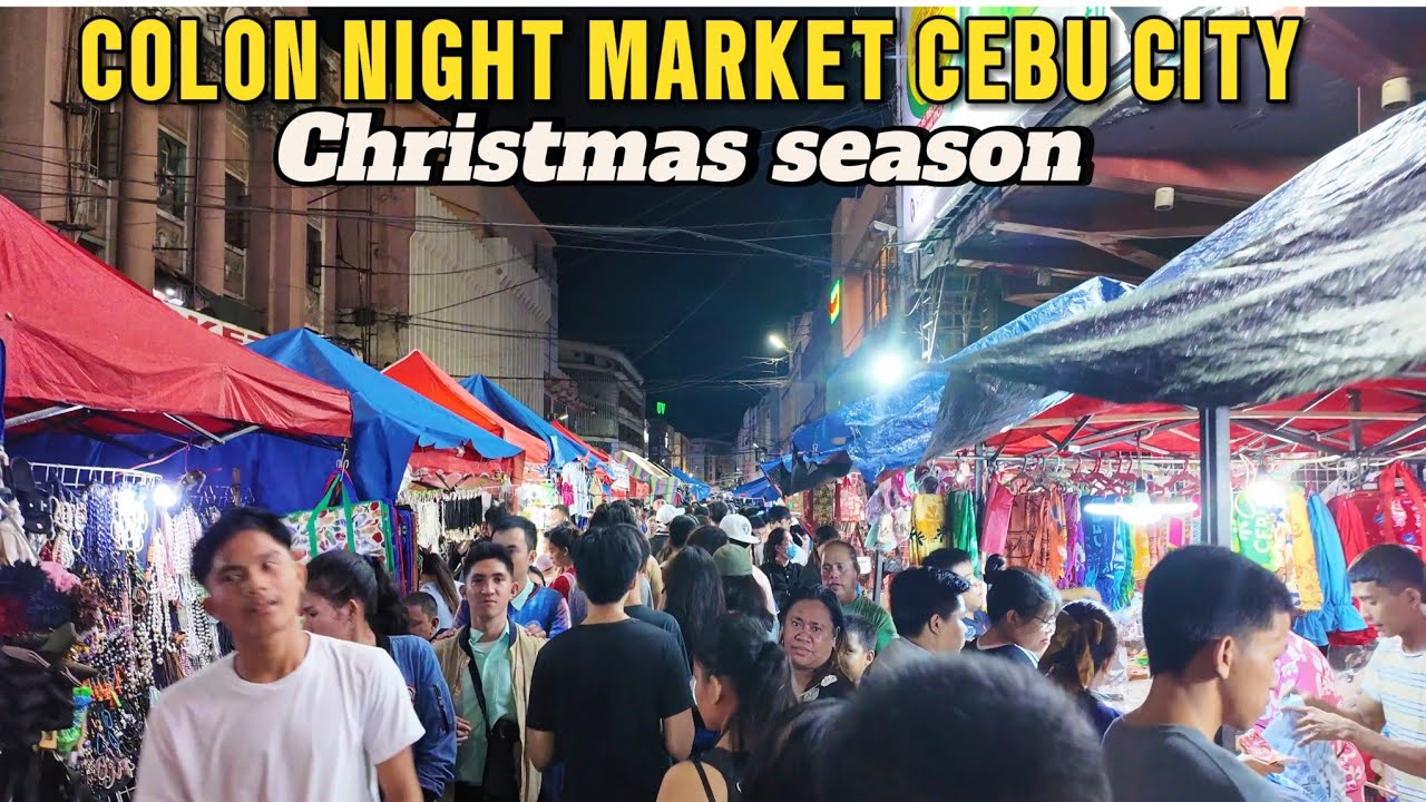 Colon Night Market. Great place for food and hangout. Downtown cebu ...