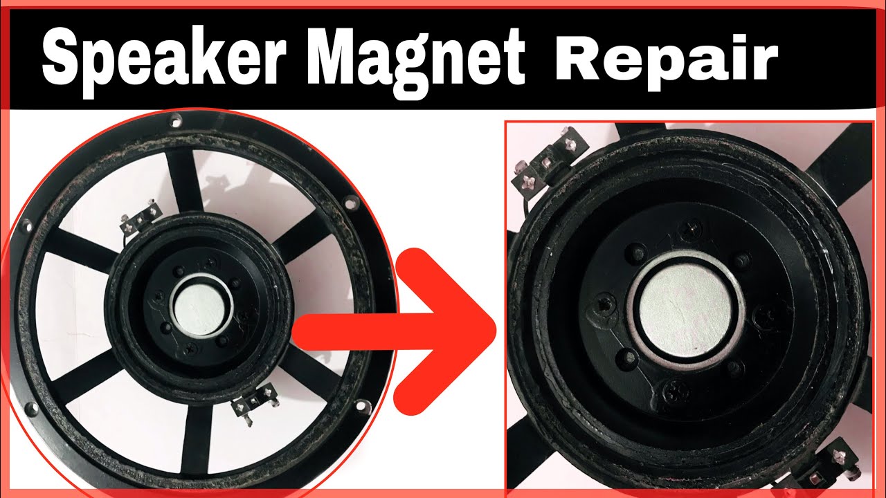 Fix any speaker magnet in 1 Minute |Electronic Master | - YouTube