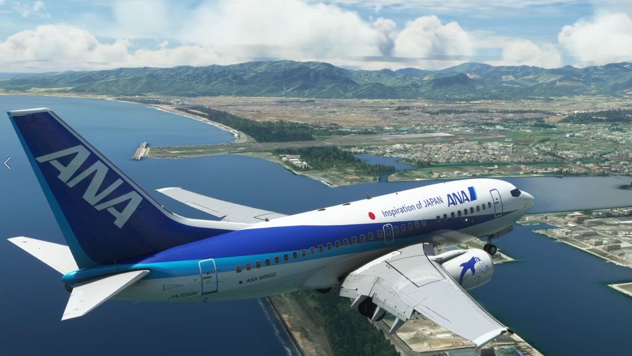 Approach to Miyazaki : RJFM Visual Circling to Rwy09 - YouTube