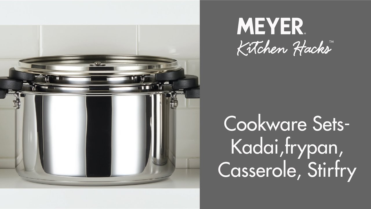 What is the best cookware set for Indian kitchen | Space saving set ...