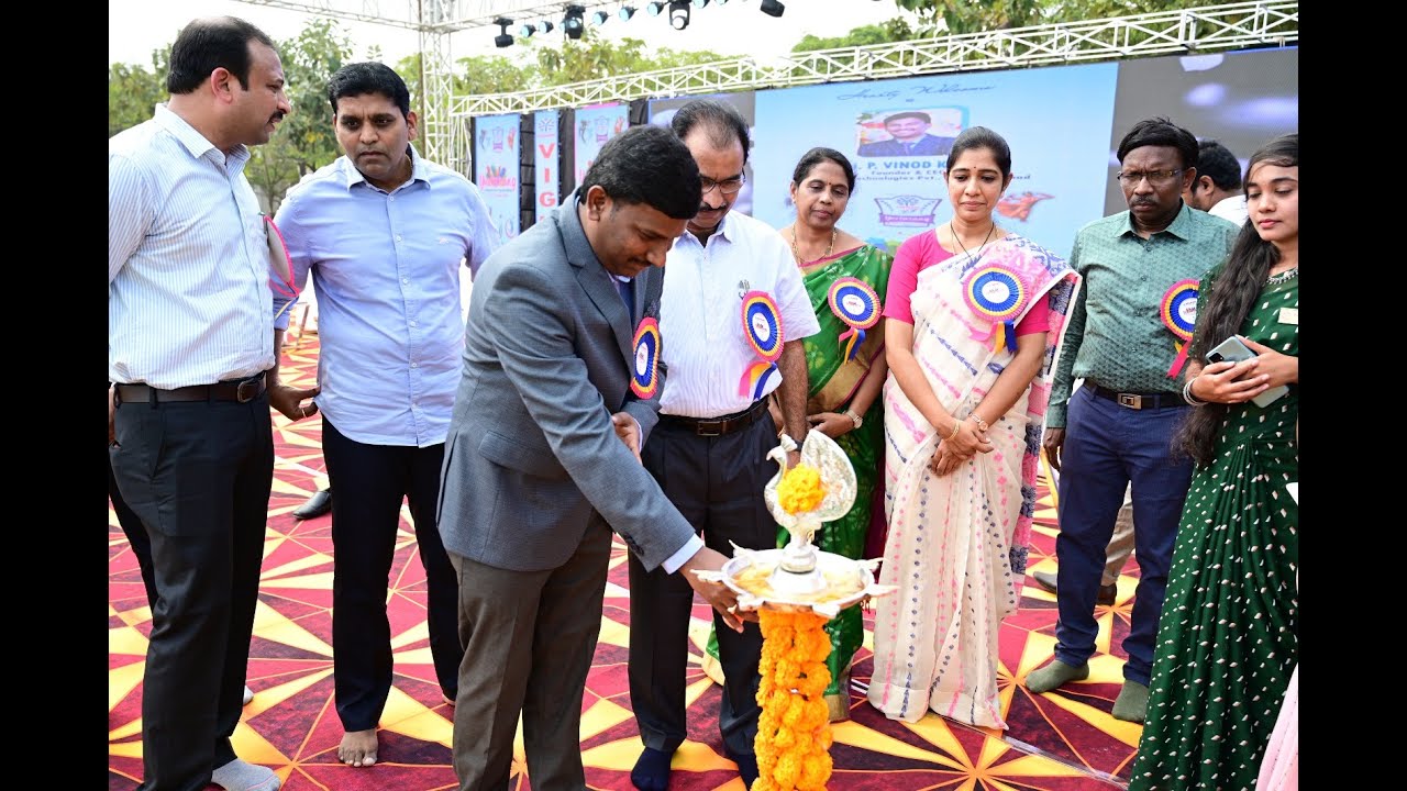 Vignan Yuvtarang 2024 - Gem Opencube CEO , Mr P Vinod Kumar's Speech ...