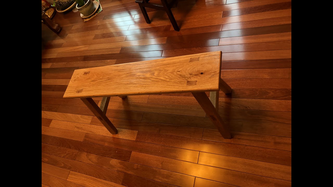 【Woodworking】Chinese Old Fashion Bench - YouTube