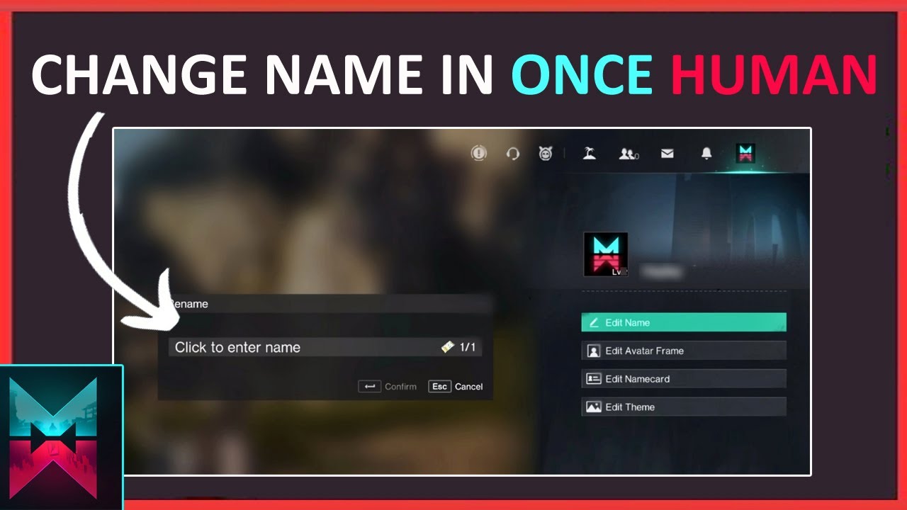 How To Change Name In Once Human (Guide) | Changing Name In Once Human ...