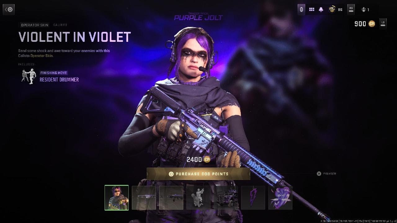 Purple Jolt Tracer Pack Bundle - Call of Duty Modern Warfare 2 - YouTube