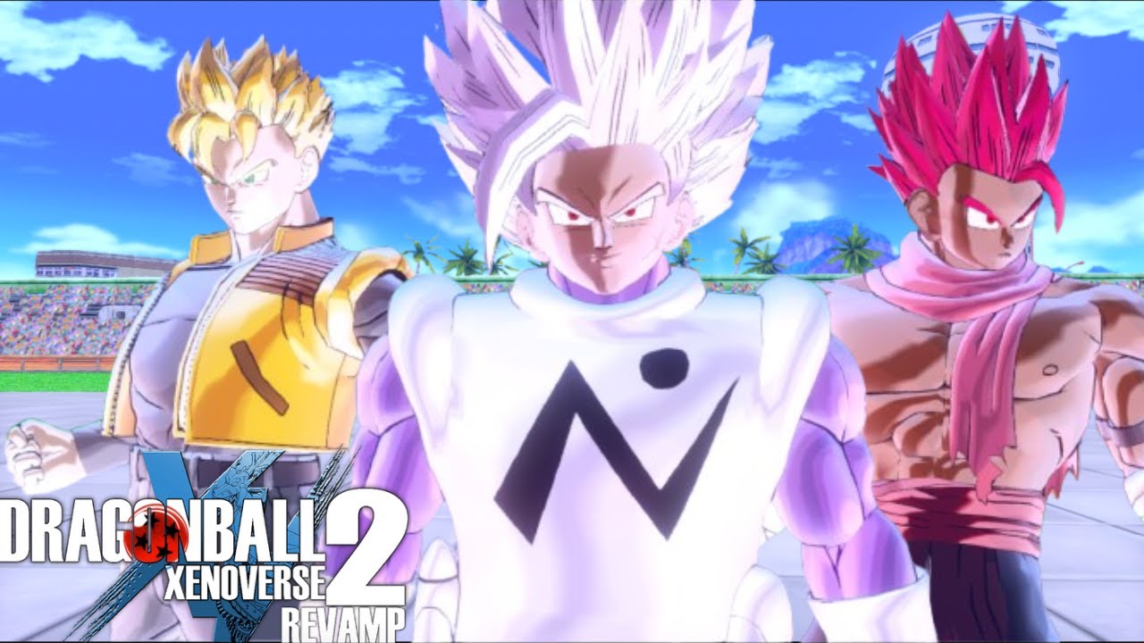 New Transforming Revamp CAC Male Hairstyles! Dragon Ball Xenoverse 2 ...