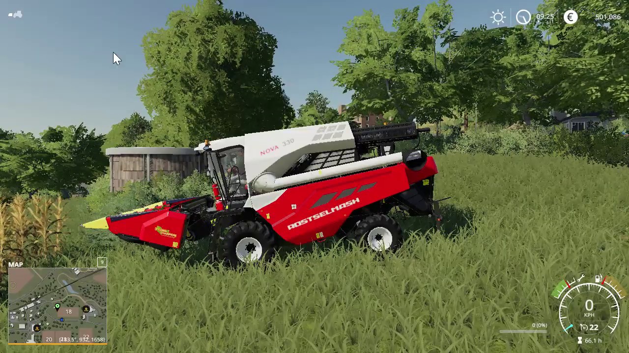 How To Harvest Corn - Farming Simulator 19 - YouTube