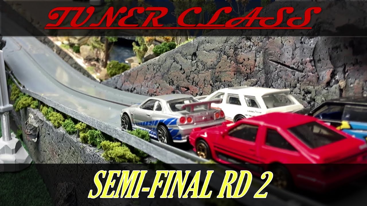 DIE-CAST RACING: HOT WHEELS; TUNER CLASS SEMI-FINAL RD 2 - YouTube
