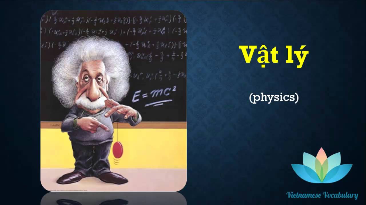 Learning vietnamese vocabulary: SUBJECTS topic - YouTube