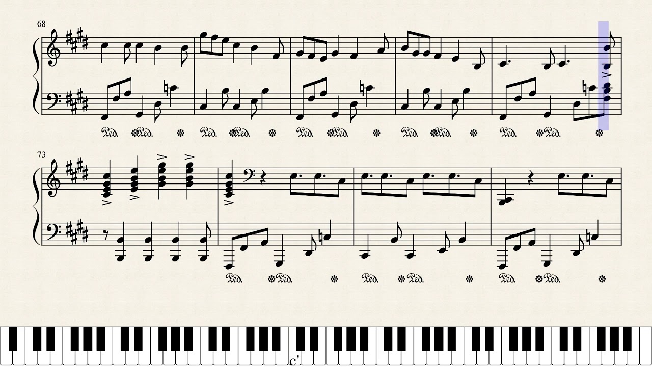 Last Dance by Eve - Piano Arrangement - YouTube