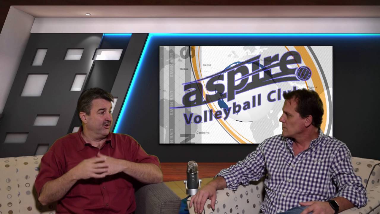 Troy Olson of Rox Volleyball interviews Aspire Volleyball Club - YouTube