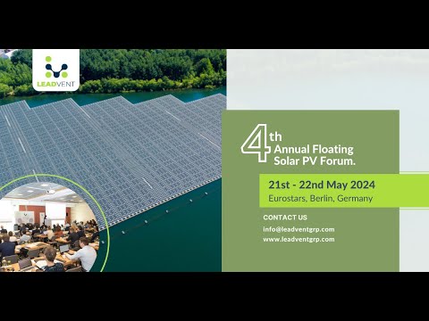 Gaetano Ricci I DNV I 4th Annual Floating Solar PV Forum - YouTube