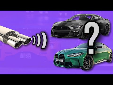 GUESS THE CAR BY THE ENGINE SOUND | Quiz Car Challenge - part 1 - YouTube