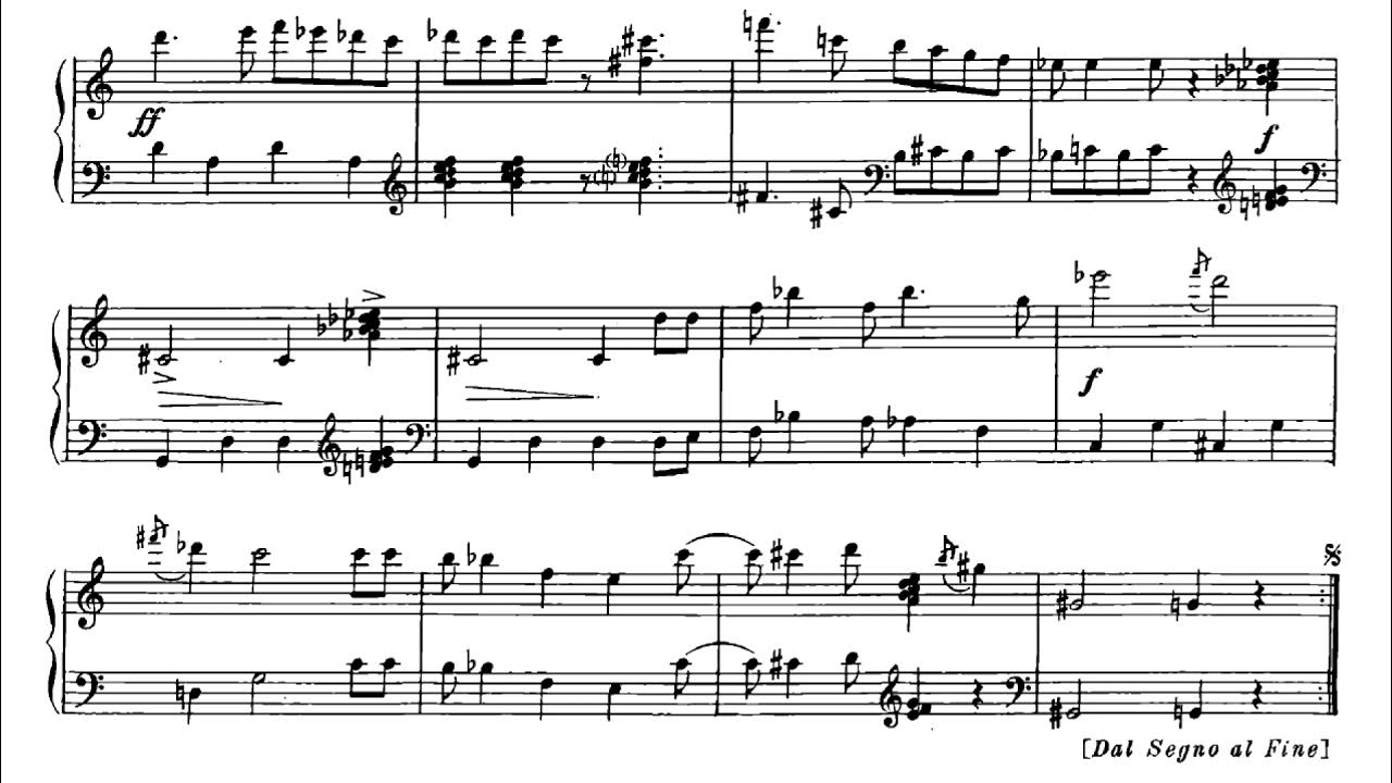 Shostakovich - The Bedbug Suite - II. Foxtrot - YouTube