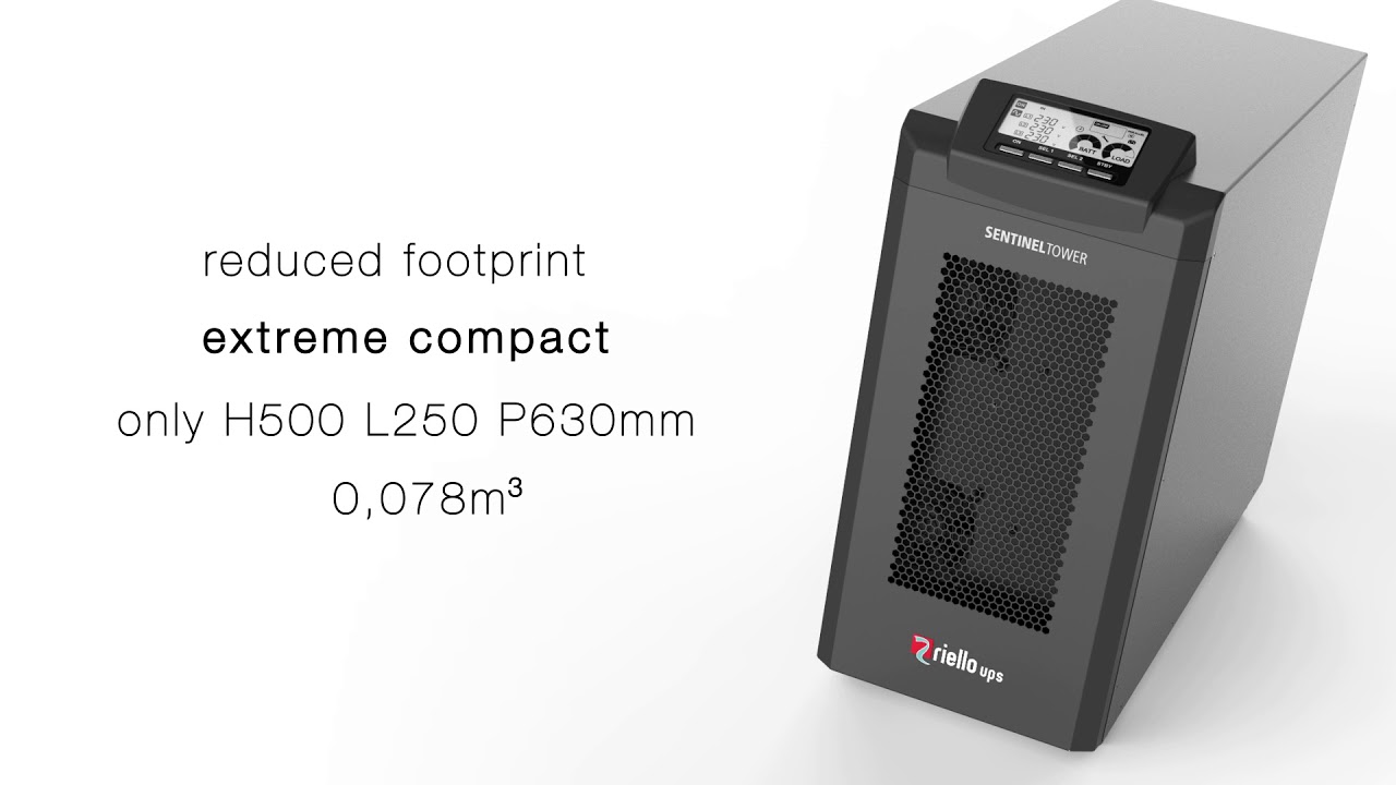 Official Video Riello UPS Sentinel Tower - YouTube