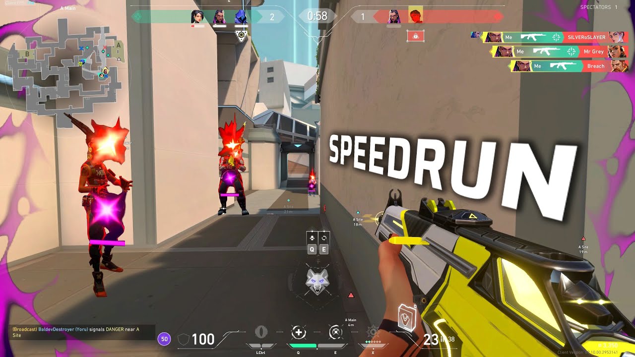 Professional Reyna Smurf #5 (VALORANT Speedrun) - YouTube