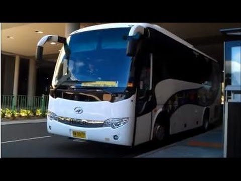 University of Western Sydney UWS Campbelltown New Higer Shuttle Bus ...