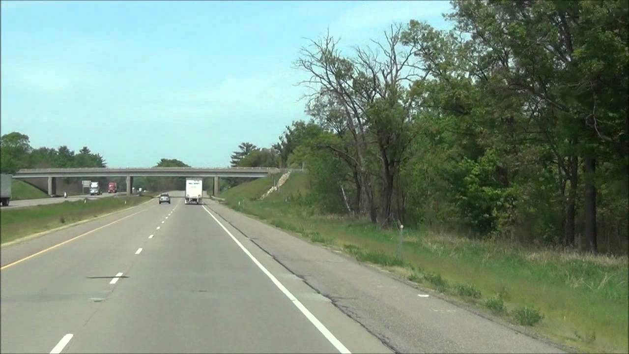 Wisconsin - Interstate 90 West - Mile Marker 80-70 (5/15/12) - YouTube
