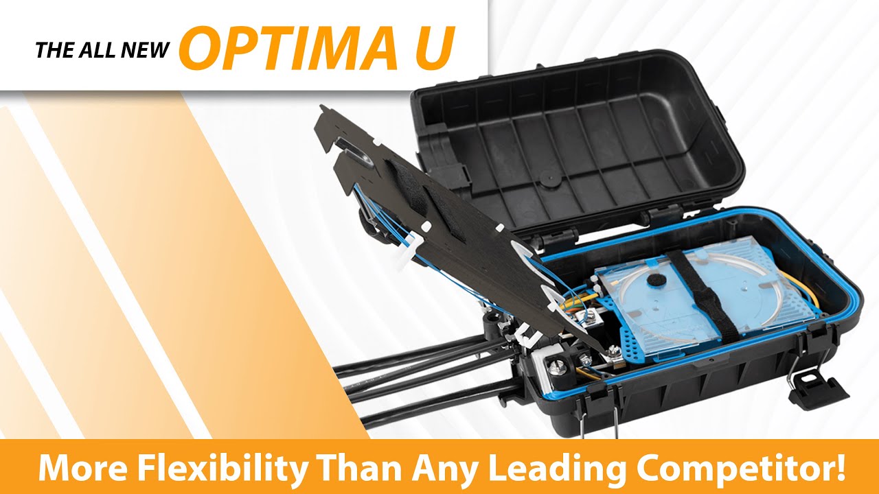 New Hybrid Fiber Optic Enclosure: Optima™ U - YouTube