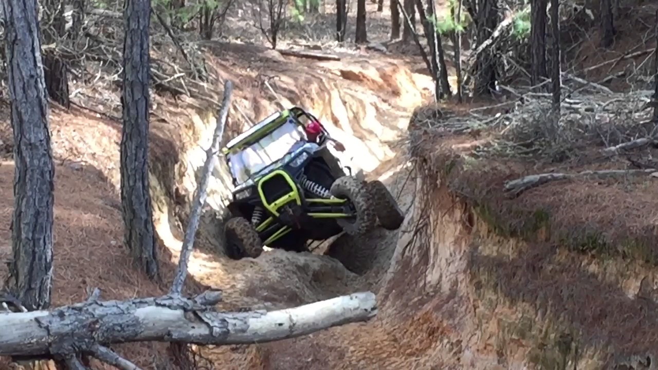 2017 Polaris RZR 4 Rock Crawling - YouTube