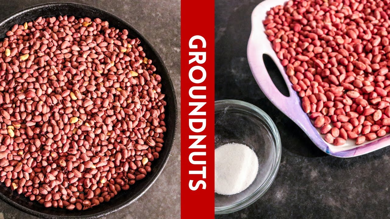 How To Roast Groundnuts 🥜 Best Way To Cook & Eat Peanuts | Easy Ugandan ...