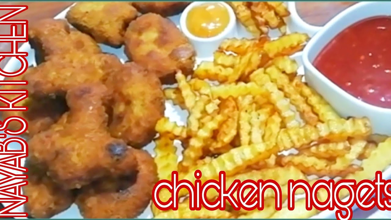 Chicken nagets recipe by nayab's kitchen - YouTube